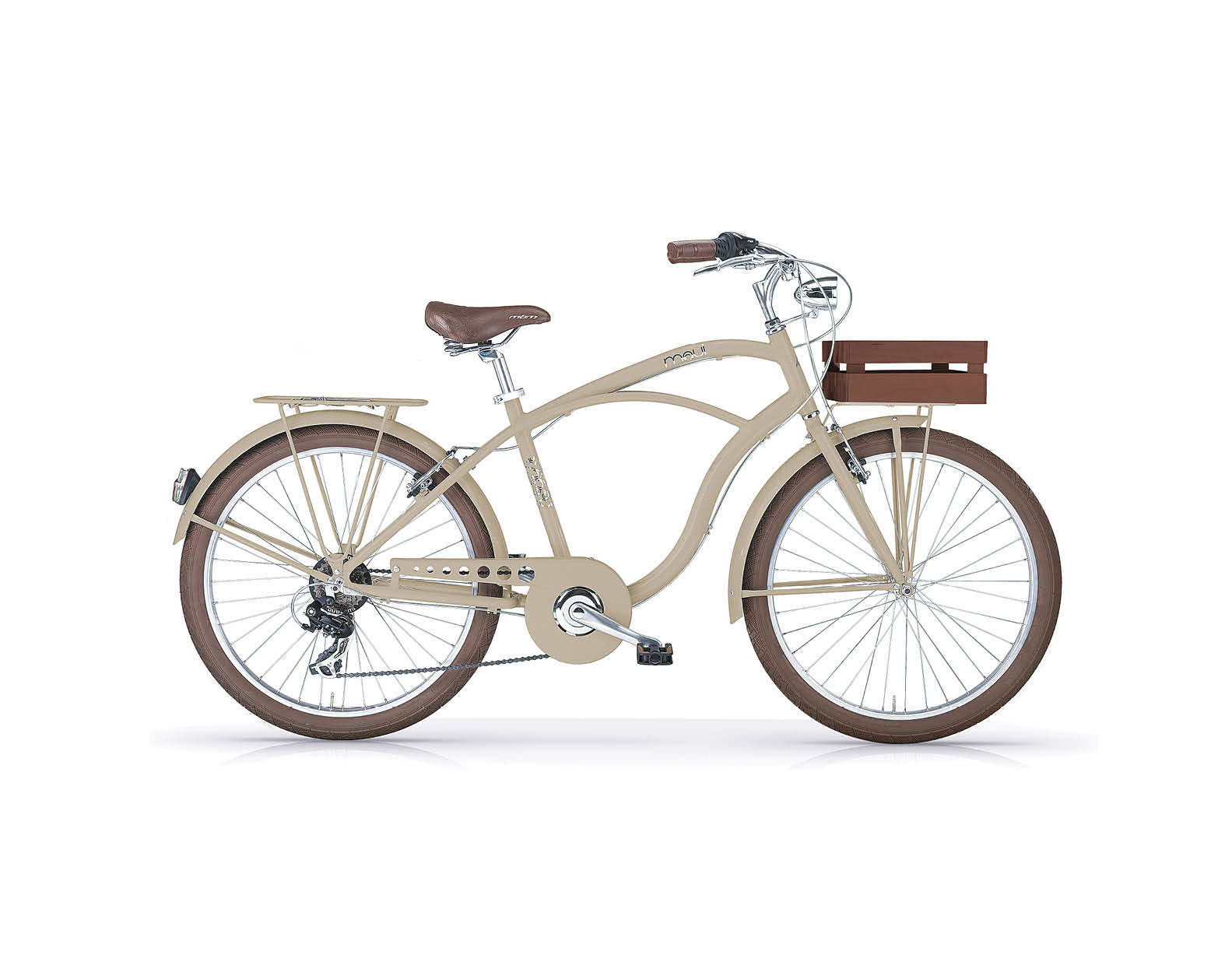 Cruiser MBM Maui 26 Uomo Shimano 7V Sabbia Opaco