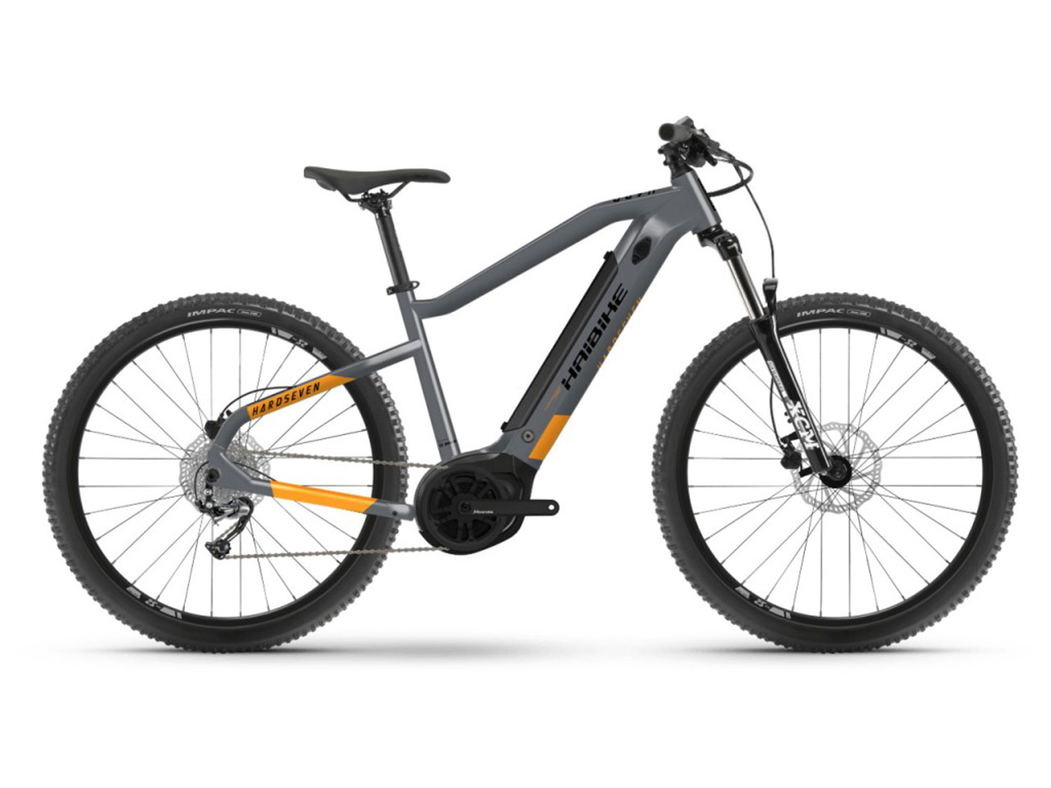 MTB Elettrica Haibike HardSeven 4 27.5 9V Grigio